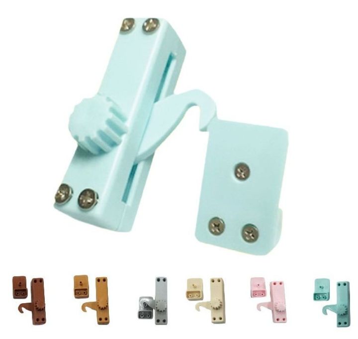 PVC Hook Lock for PVC Sliding Slide Washroom Toilet Bathroom Door Lock ...