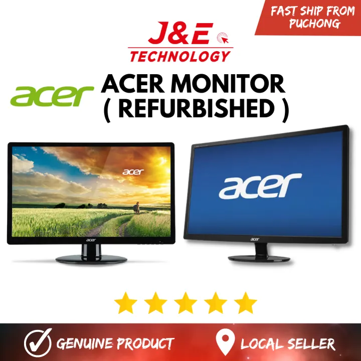ACER 17 19 20 22 23 24 INCH USED MONITOR GOOD CONDITION MONITOR MURAH ...