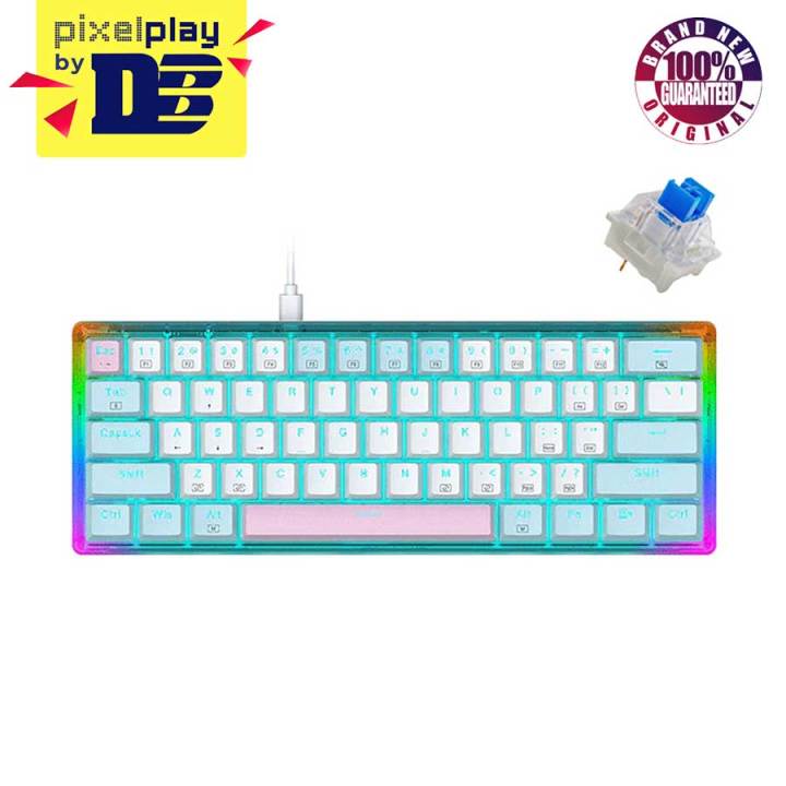 E-Yooso Z-11T Single Light With RGB Side Light 61 Keys Mechanical ...