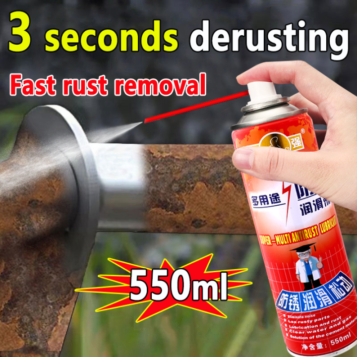 Strong Rust Remover for Metal steel 450ML Tough Rust Removal Strong ...