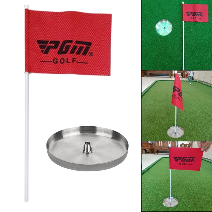 WBStar Stainless Steel Golf Hole Cup with Flag for Indoor and Outdoor ...