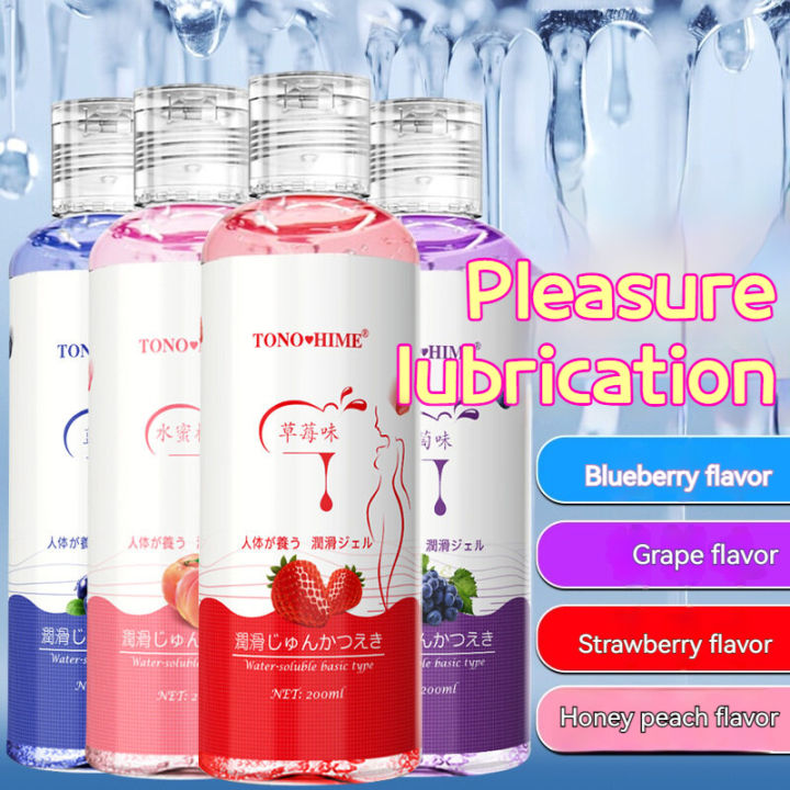 adults toys for couple water-soluble fruit flavored human lubricant for ...