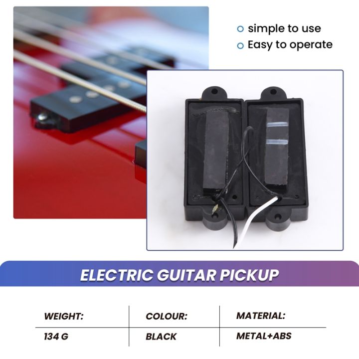 Electric Guitar Pickup Wire Harness PB Bass 4-String Electric Guitar ...