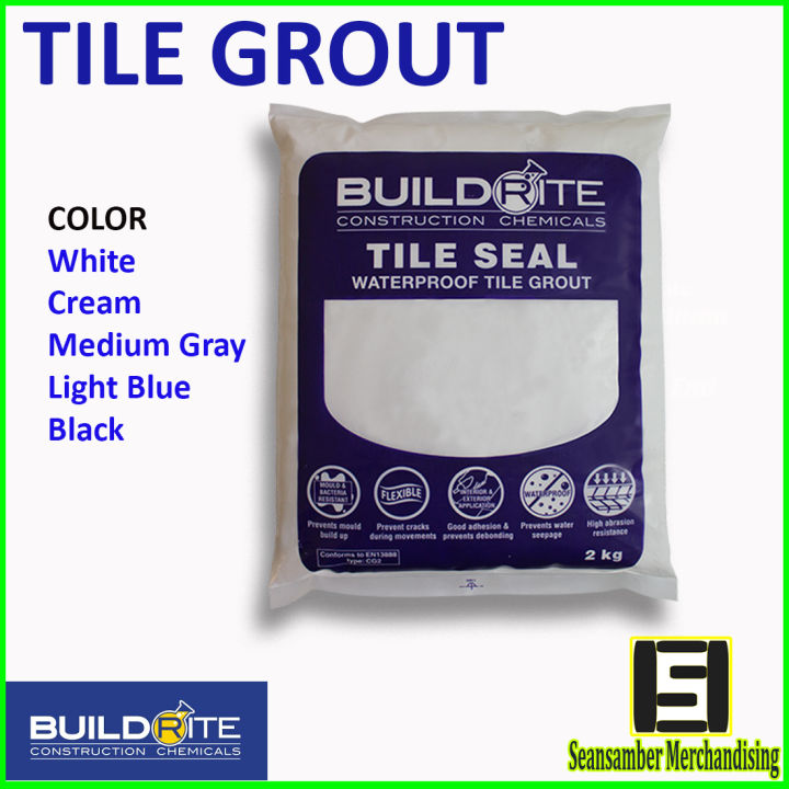 Tile Grout Buildrite Waterproof Tile Seal 2kg | Lazada PH