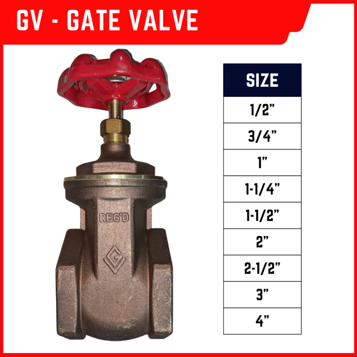 GV Gate Valve (Available SIZE: 3" and 4") | Lazada PH