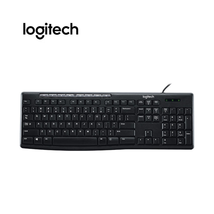 Logitech K200 Wired Keyboard Home Office Business Gaming Notebook ...