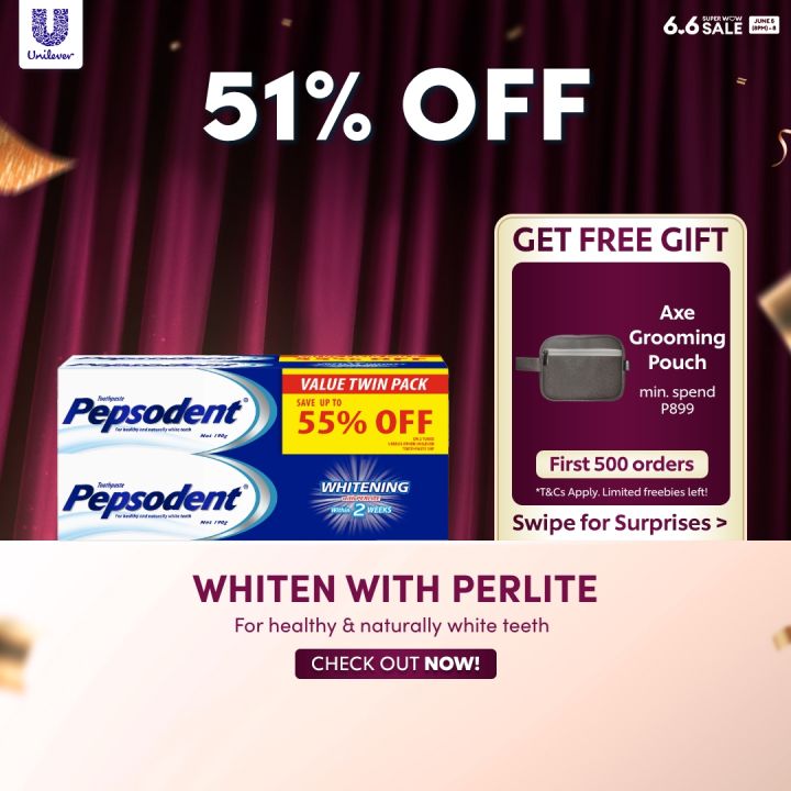 Pepsodent Toothpaste Whitening 190g Twin Pack | Lazada PH
