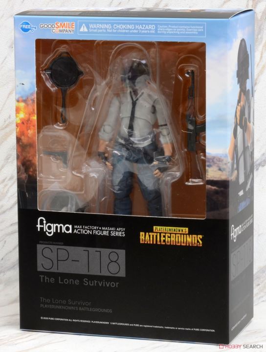 ORIGINAL FIGMA SP-118 THE LONE SURVIVOR PLAYER BATTLEGROUNDS PUBG | Lazada Indonesia