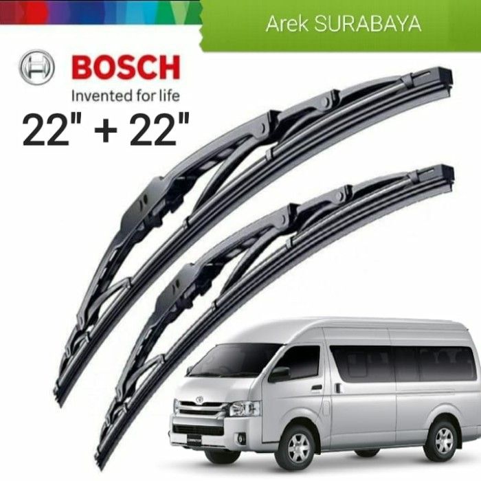 Wiper Hiace Bosch Wiper Blade Toyota Ukuran 22 Inch | Lazada Indonesia