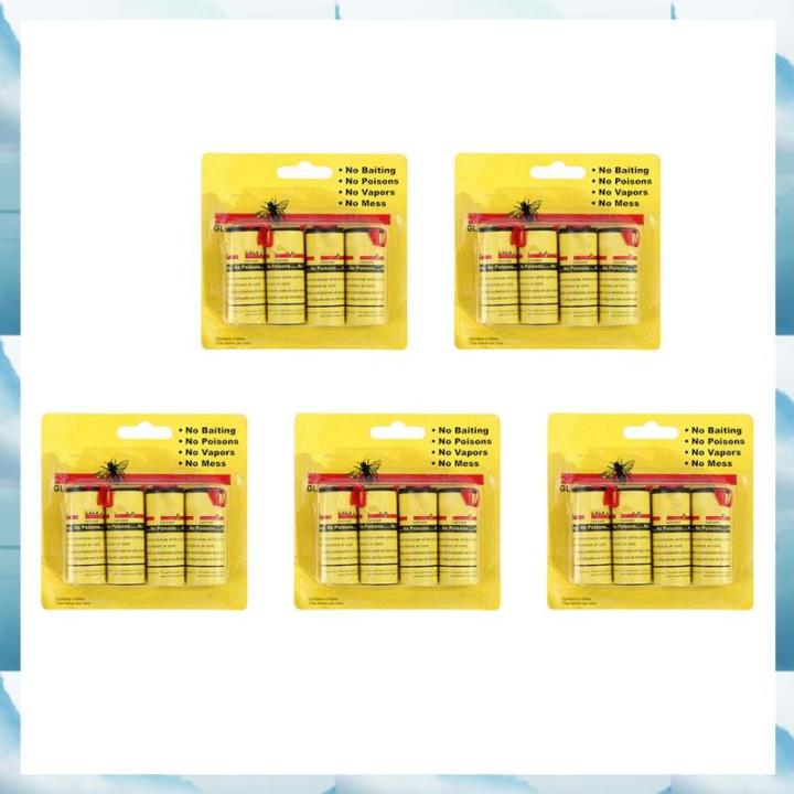 (DVPC) 5X Sticky Fly Roll Sticky Flyboard Fly Stick Fly Stick Mosquito ...