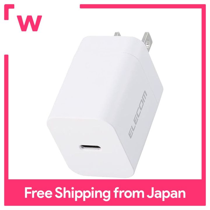 ELECOM Charger Type-C 1 port USB PD compatible 20W PSE certified GaN ...