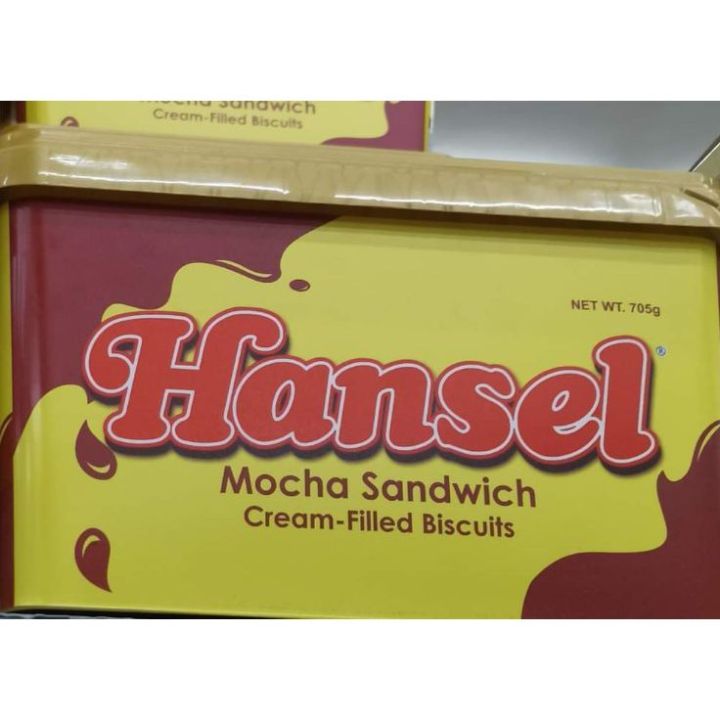 Rebisco cracker 77 in tub and Hansel mocha sandwich 77 in tub | Lazada PH