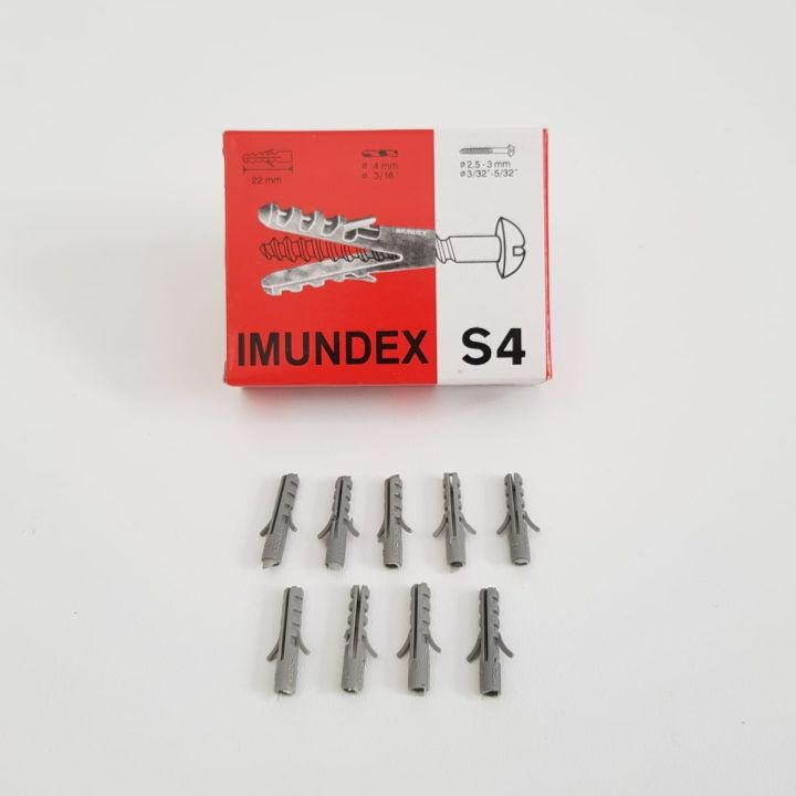 Fisher IMUNDEX S4 Isi 100pcs Fiser Viser Piser Visher Tanam Lubang ...