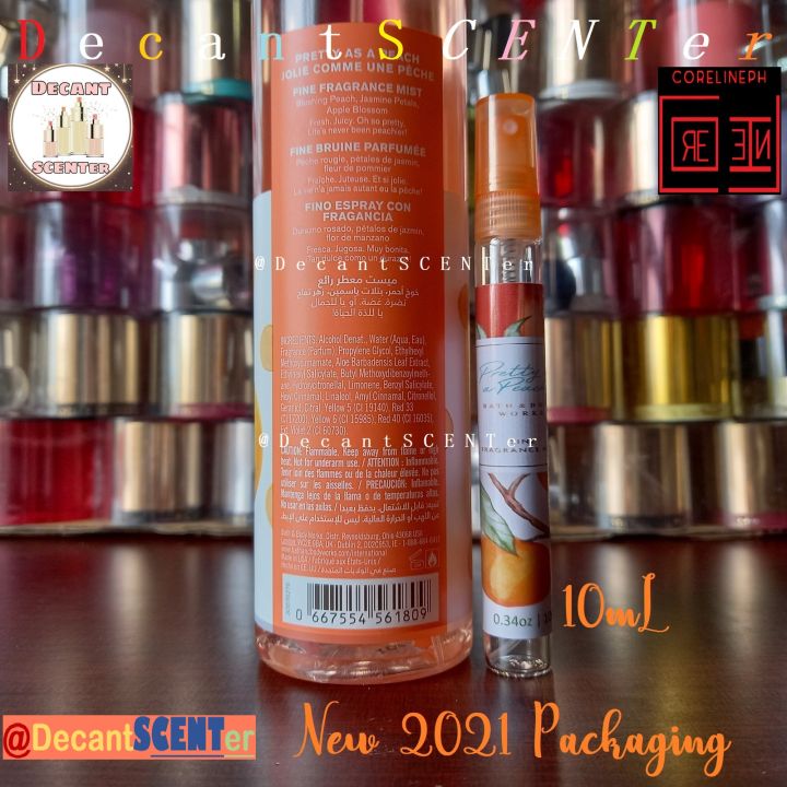 Pretty As A Peach Mist in Decant 10mL | Lazada PH