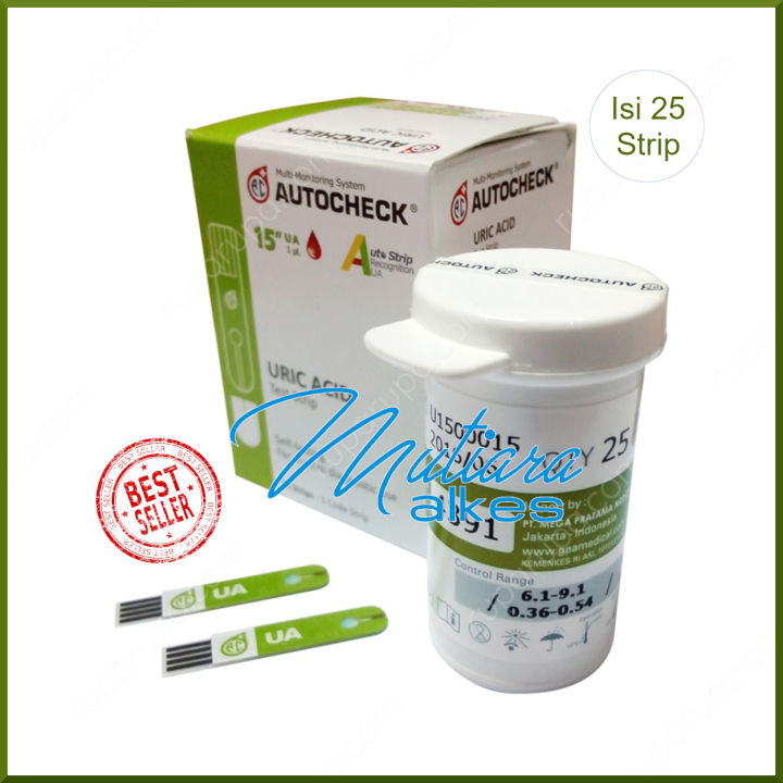 Strip Autocheck Asam Urat/Uric Acid | Lazada Indonesia
