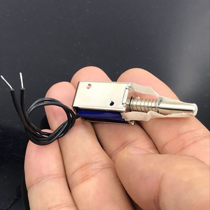 DC 5V-12V 6V Mini DC Solenoid Electromagnet Push Pull Suction Type ...