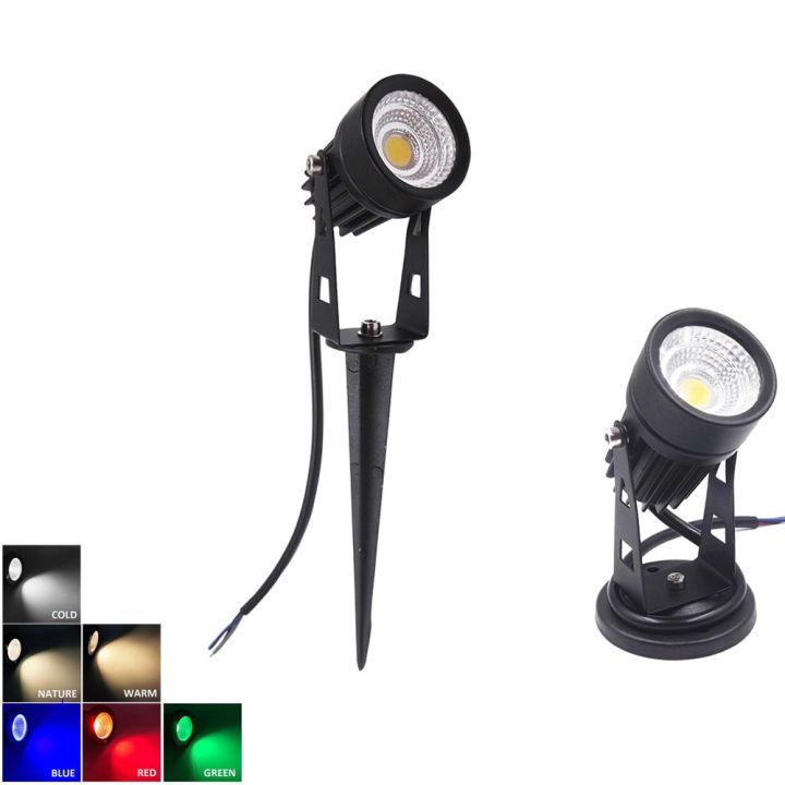 New Style COB Garden Lawn Light Outdoor Spotlight 220V 110V Outdoor LED ...