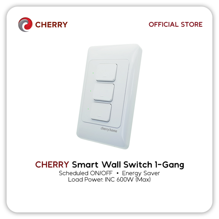 CHERRY Smart Wall Switch 3-Gang | Lazada PH