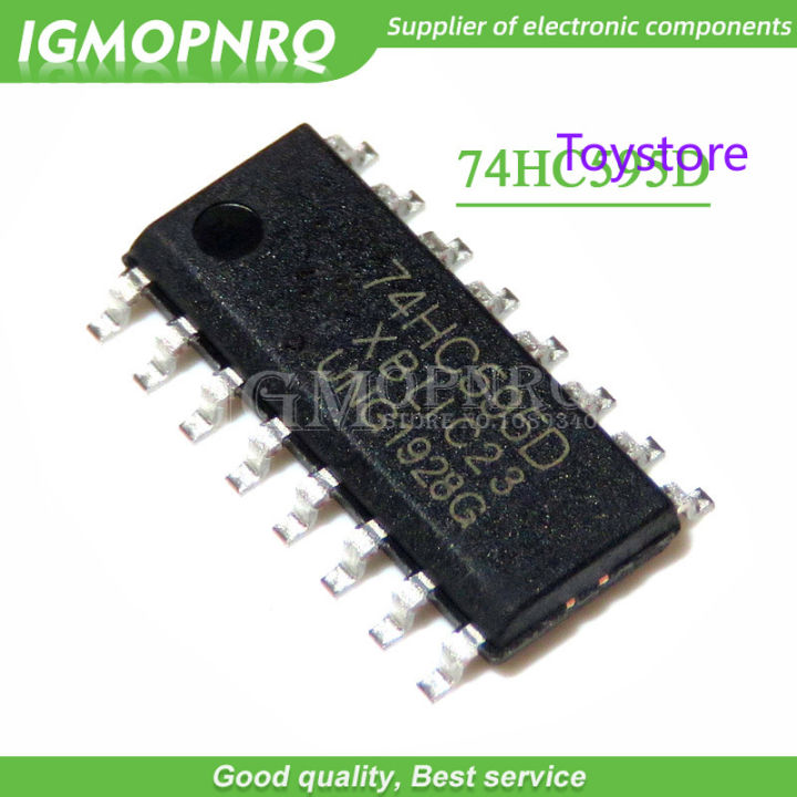 10Pcs 74HC595D 74HC595 SOP-16 Counter Shift Registers 8bit Shiftr ใหม่ ...