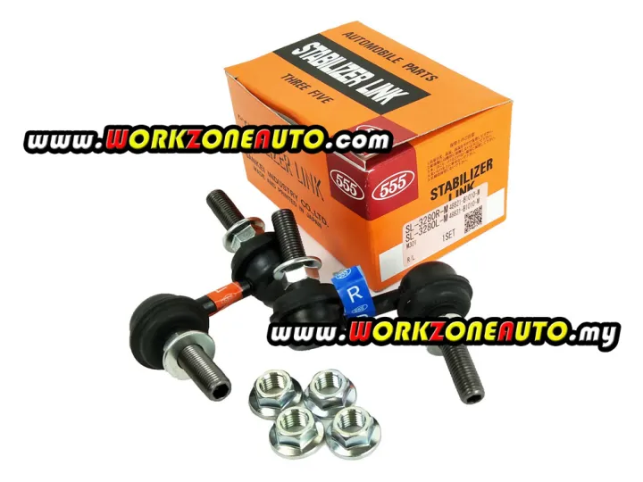 Perodua Myvi Front Absorber Stabilizer Link Set With Nut Made In Japan ...