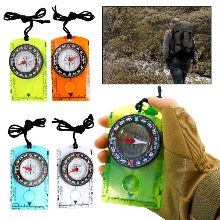wanglin Hiking Compass Multifunctional Compass Portable Multifunctional ...