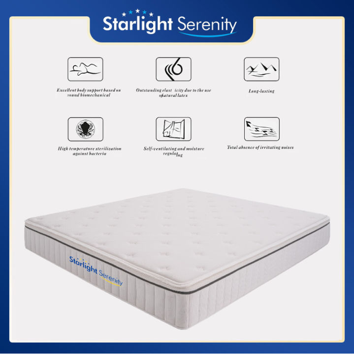 STARLIGHT SERENITY Pocket Spring Mattress King / Queen / Super Single ...