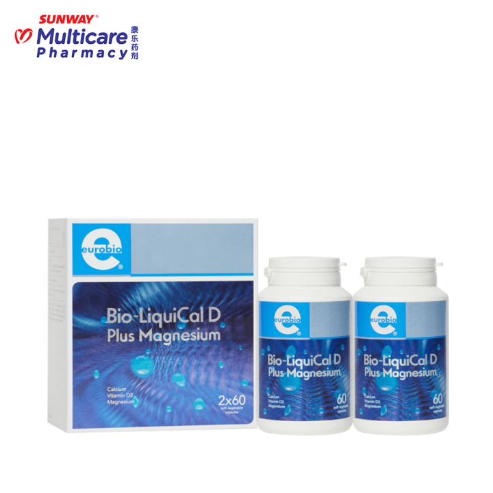 Eurobio Bio-LiquiCal Complex Vegicap 60s x 2 | Lazada