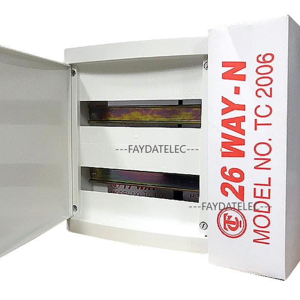 TC 26WAY PVC DB BOX / MCB BOX | Lazada