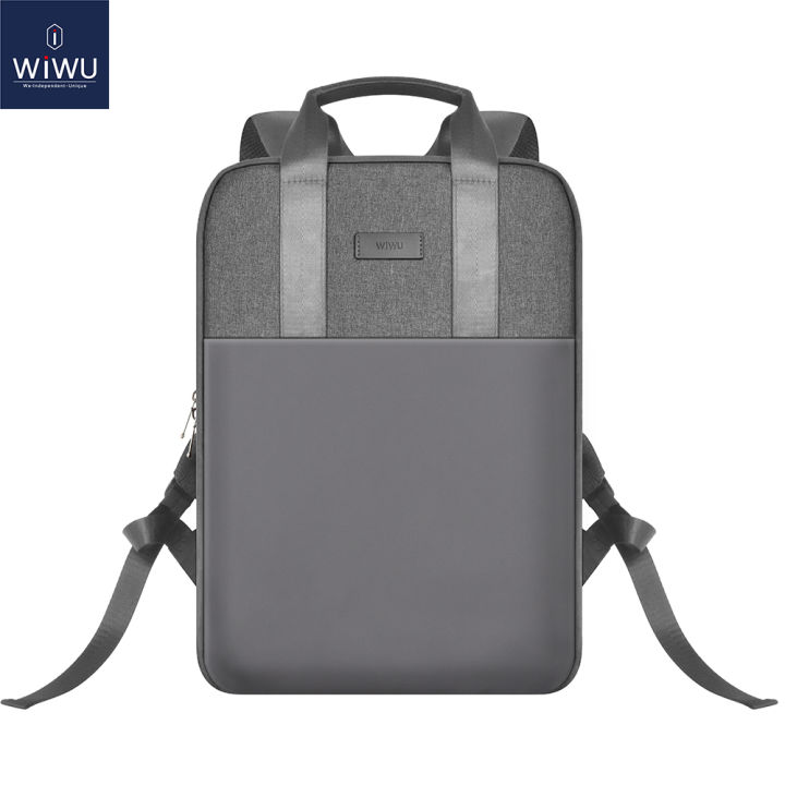 WIWU Laptop Backpack 15.6 Inch Business Slim Durable Laptops Travel ...