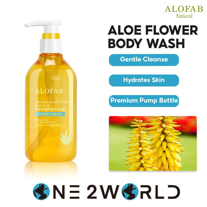 ALOFAB Aloe Flower Nourishing Body Wash 500ml – Anti-Wrinkle ...