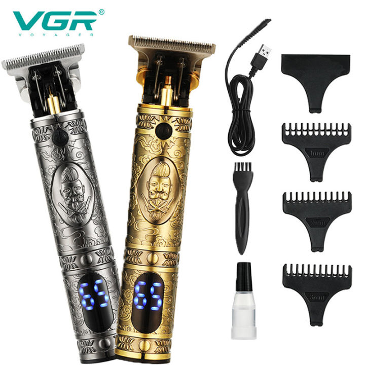 VGR 228ผม Trimmer สำหรับตัดผมผู้ชายรายละเอียด Clipper ผมไฟฟ้ามีดโกนขอบ ...