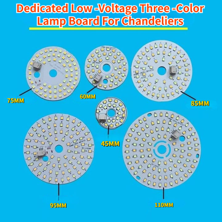 Jumpstart Three Colors of LED Light Board, Three -line Round Parallel ...