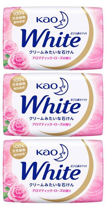 KAO White Soap JAPAN Aromatic Rose Scent 85g (Set of 3) | Lazada PH