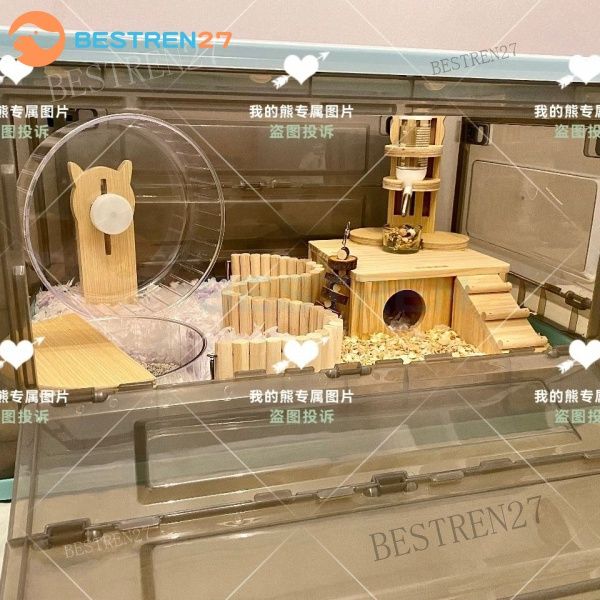 Hedgehog Breeding Box Thermostatic Warm House Hamster Cage Large Space ...