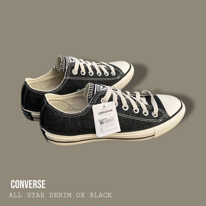 Converse All Star denim ox Black | Lazada.co.th