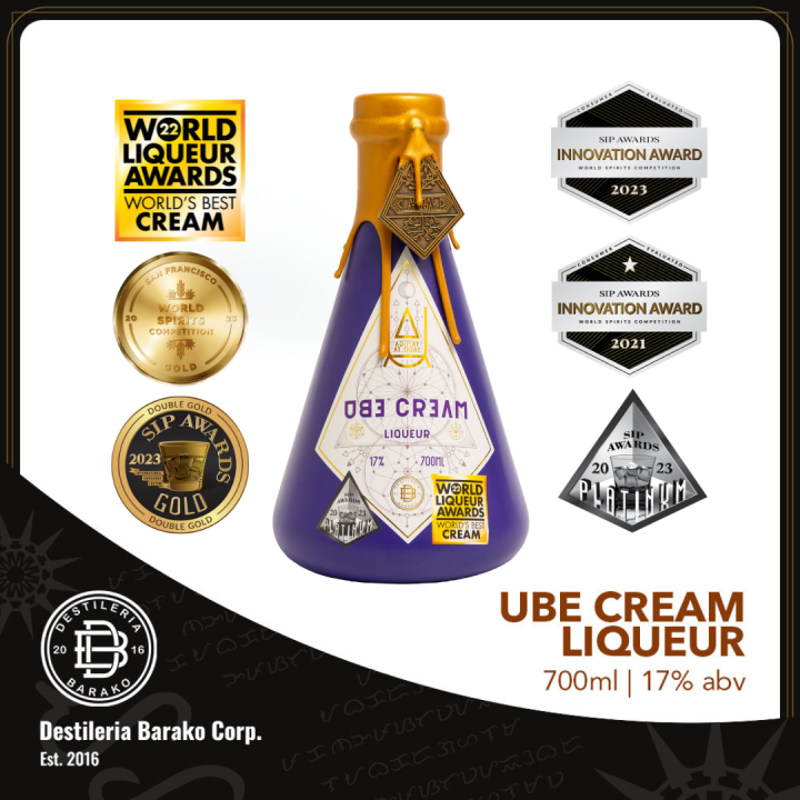 Ube Cream Liqueur | Agimat at Ugat | Destileria Barako | 700ml | 17% ...