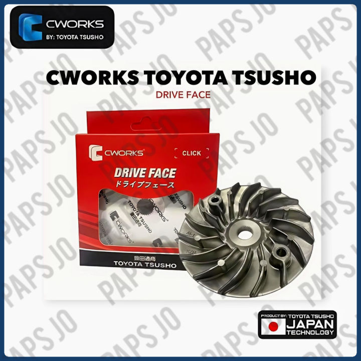 CWORKS PULLEY DRIVE FACE AEROX / NMAX / CLICK / M3 / MIO SPORTY / BEAT ...
