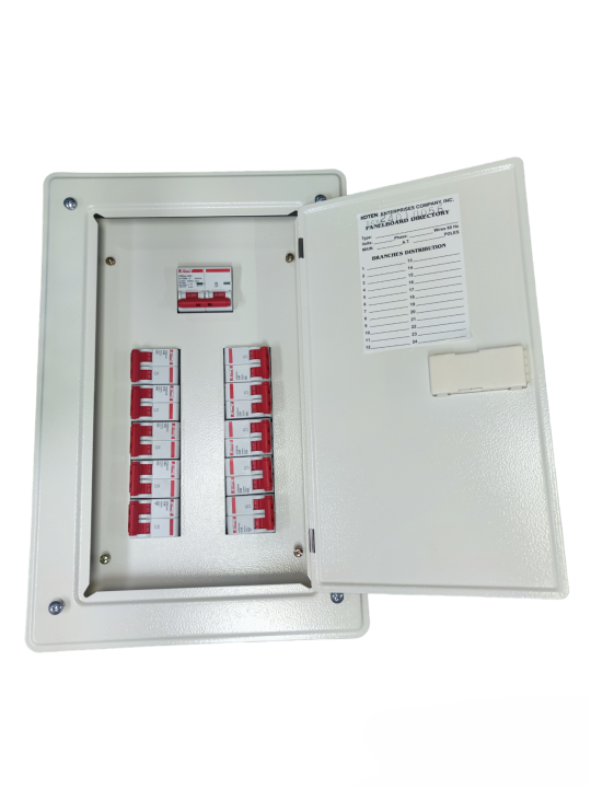 Panel Board for Miniature Circuit Breaker 2Pole Main 100A 2pole with 10 ... Panel Board for Miniature Circuit Breaker 2Pole Main 100A 2pole with 10 ...