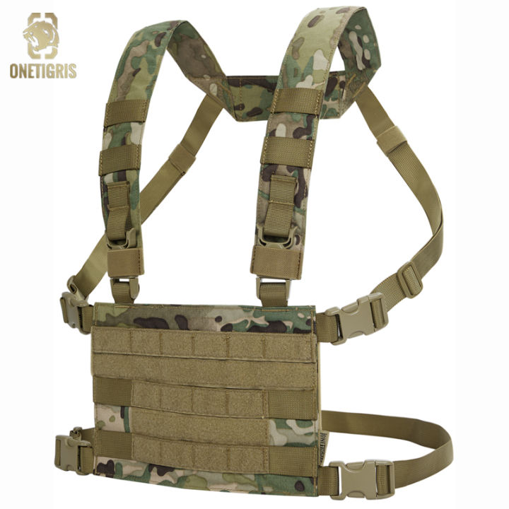 ONETIGRIS Outdoor CS Vest ROC MOLLE Chest Panel Harness Military ...