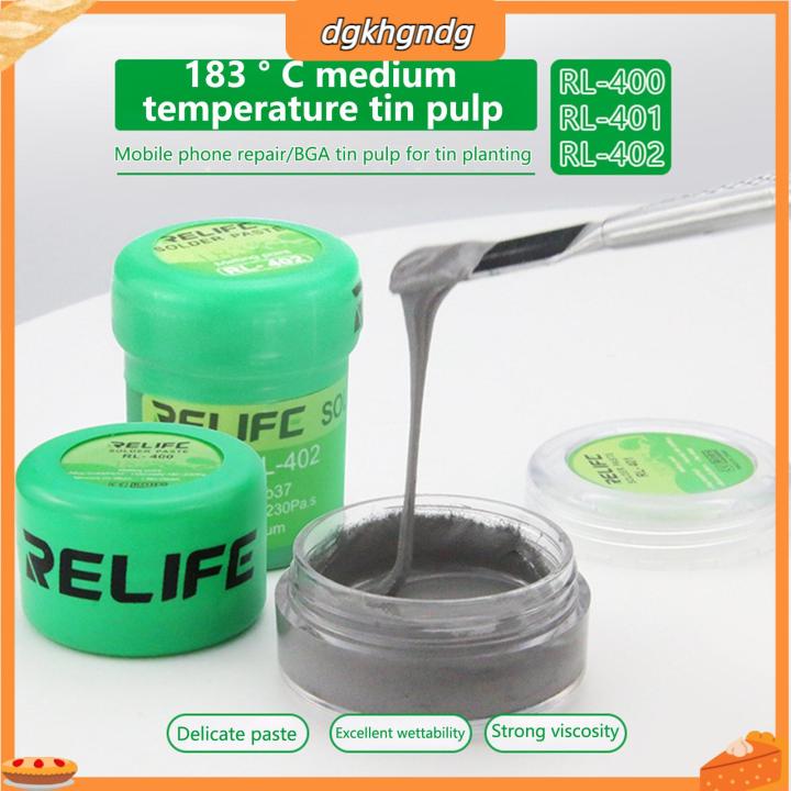 RL-400/401/402 Solder Tin Paste Medium Temperature Good Wettability ...