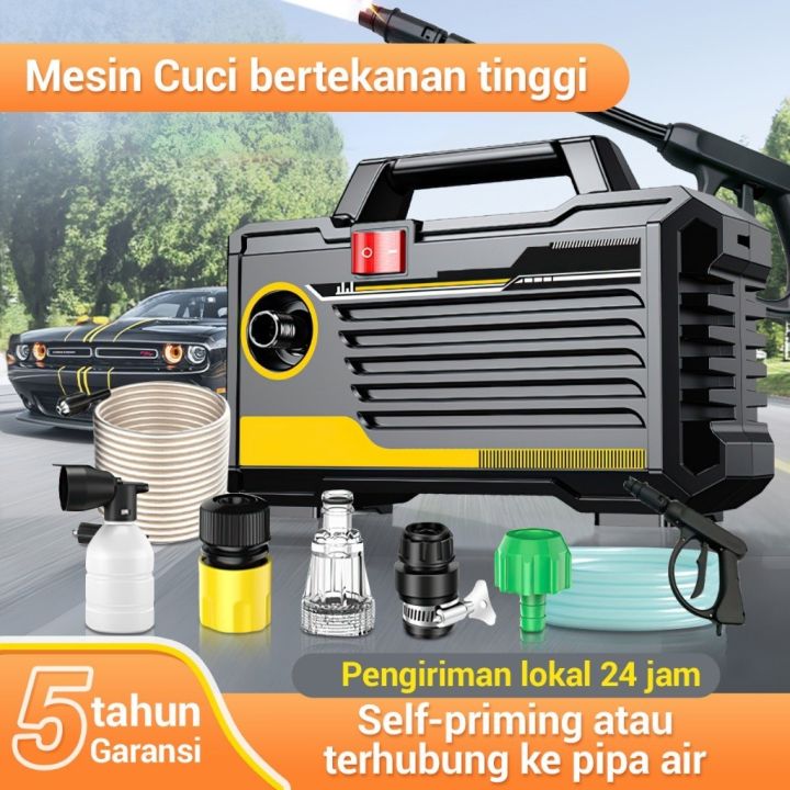 [COD] 680W mesin cuci mobil tekanan tinggi Alat steam cuci motor ...