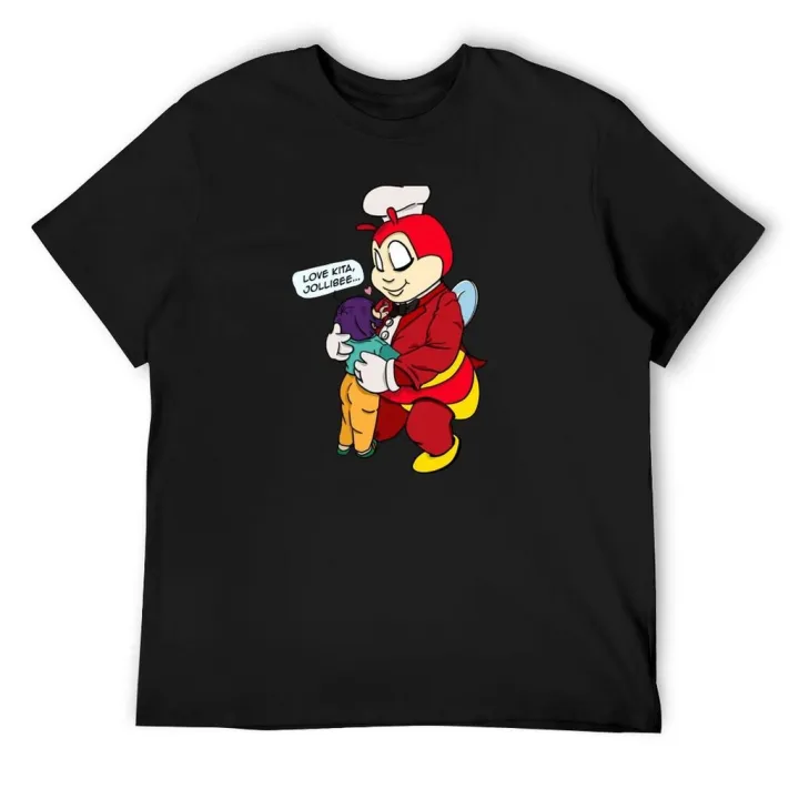 JOLLIBEE LOVE KITA PINOY FILIPINO T-Shirt man clothes quick-drying ...