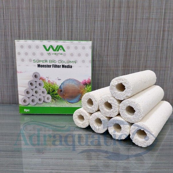 1 BATANG VIVARIA SUPER BIO COLUMN RUMAH BAKTERI BIOBLOCK BLOCK MEDIA ...