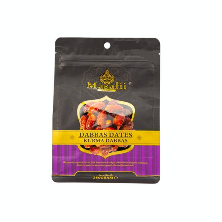 Masafii Premium Dates - Dabbas Dates Kurma Dabbas 250g 优质 椰枣 质地柔软，风味浓郁 ...