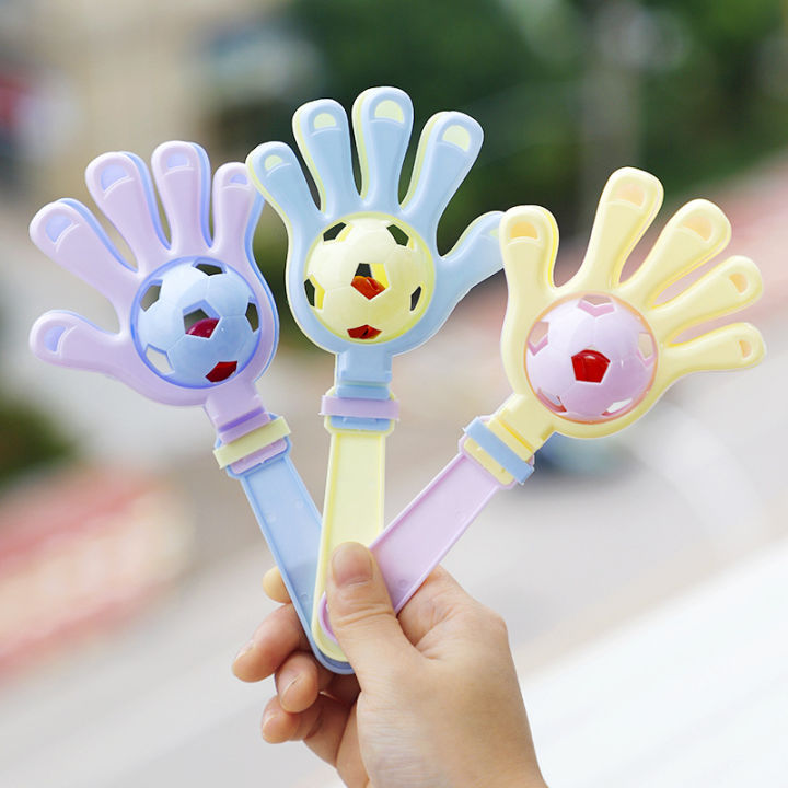 Infant and toddler clapping rattle toy children's holiday cheer hand ...
