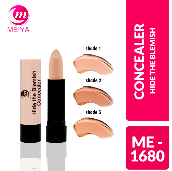 MEIYA 3PCS (1 PCK) HIDE THE BLEMISH CONCEALER - CONCEALS DISCOLORATION ...