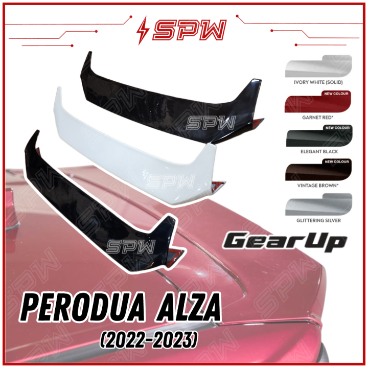 Perodua Alza / Toyota Veloz (2022-2024) Gear Up Spoiler All New Alza ...