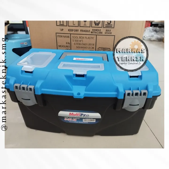 MULTIPRO Tool Box Plastik S-30 18 Inch / Toolbox 18" / Tool Box ...
