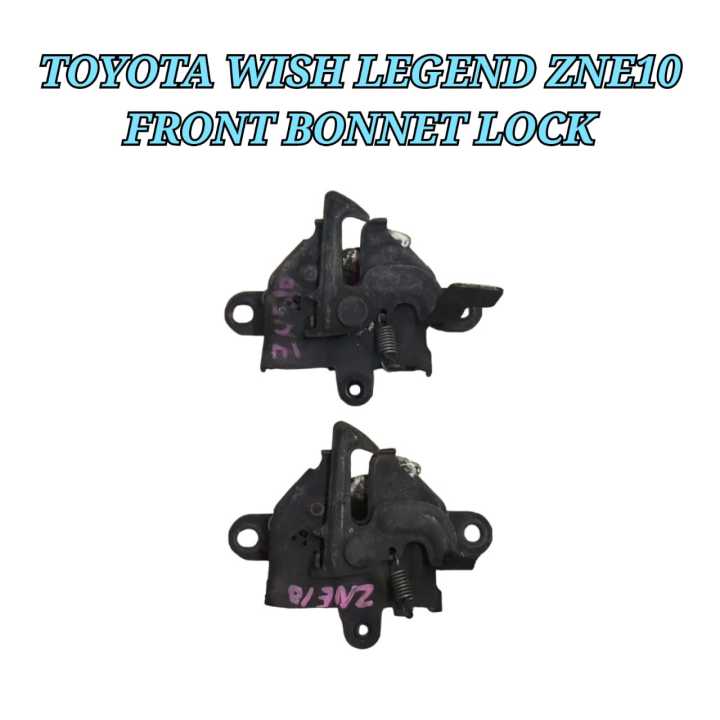 🇯🇵🇯🇵 Front Bonnet Lock / Lock Bonet Depan Toyota Wish Legend ZNE10 03 ...
