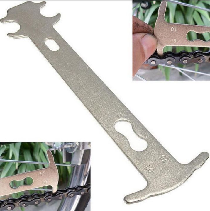 Bicycle chain ruler to measure the degree of chain wear MvaJiku3 ...